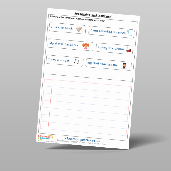 Year 1 Recognising And Using And Application Resource Classroom Secrets