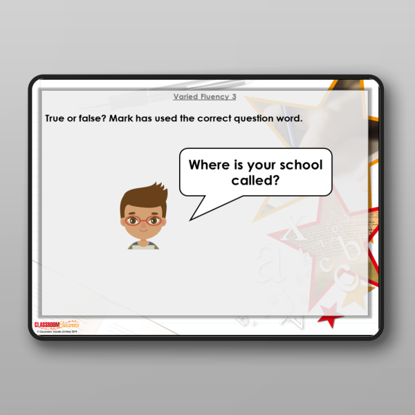 Year 1 Question Openers Modelling Ppt Resource | Classroom Secrets