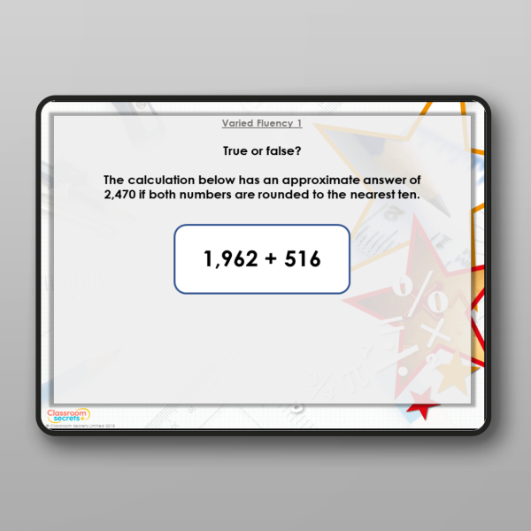 Year 4 Estimate Answers Modelling Ppt Resource | Classroom Secrets