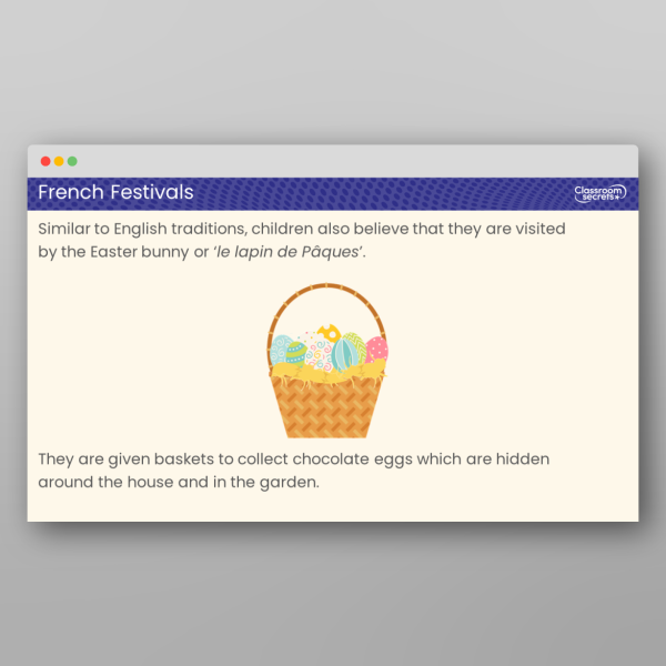 Year 5 French Festivals Teaching Ppt Resource | Classroom Secrets