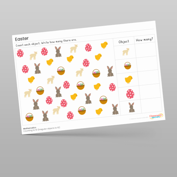 Eyfs Easter Maths Activities Resource | Classroom Secrets