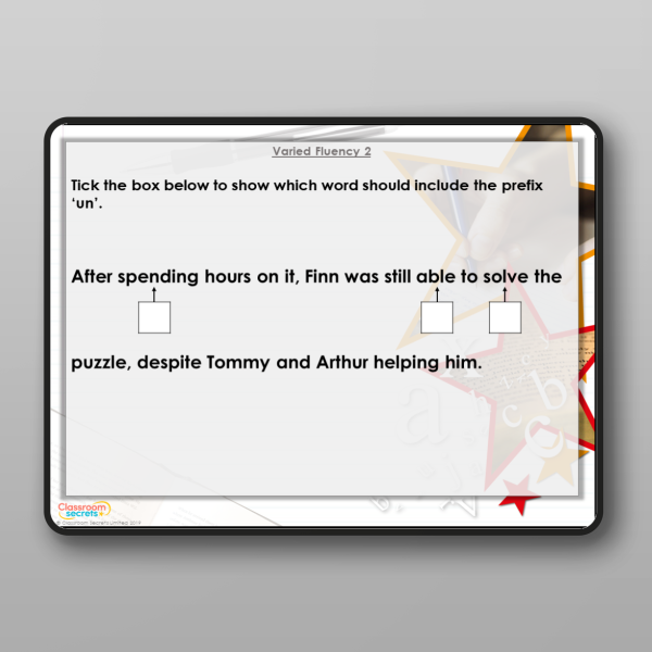 Year 3 What Is A Prefix Modelling Ppt Resource | Classroom Secrets