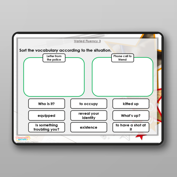 Year 6 Recognising Formal And Informal Writing Modelling Ppt Resource Classroom Secrets