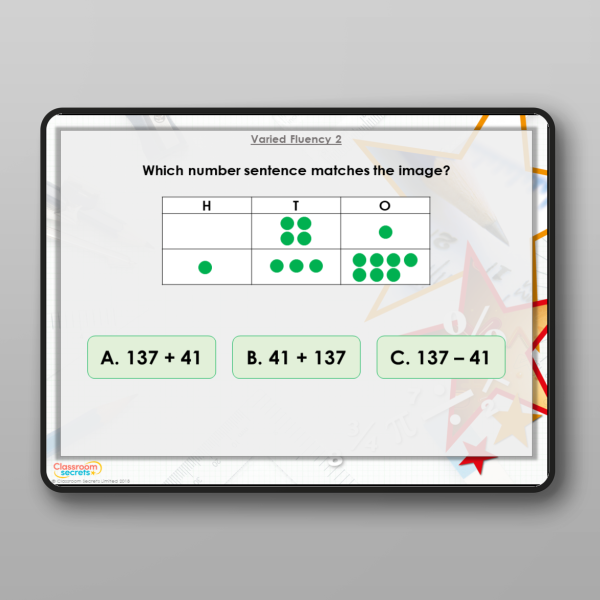 Year 3 2 Digit And 3 Digit Numbers Modelling Ppt Resource | Classroom ...