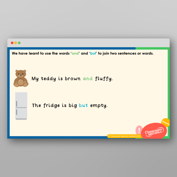 Year 1 Recognising And Using Or Teaching Ppt 2 Resource | Classroom Secrets