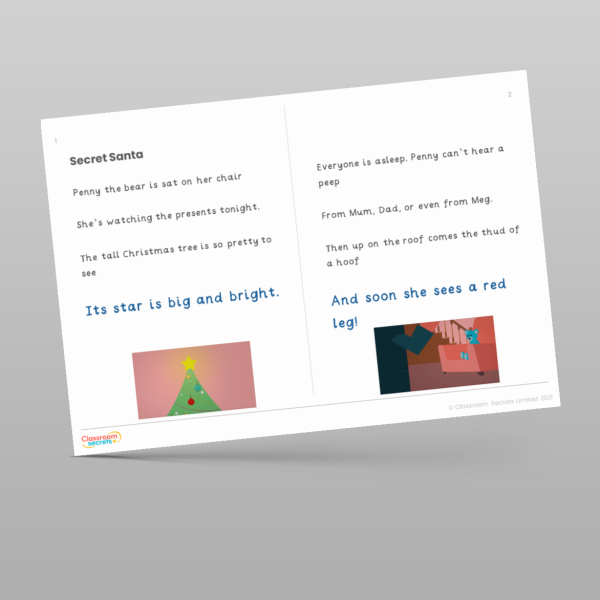 Year 1 Reading Skills Secret Santa Resource | Classroom Secrets