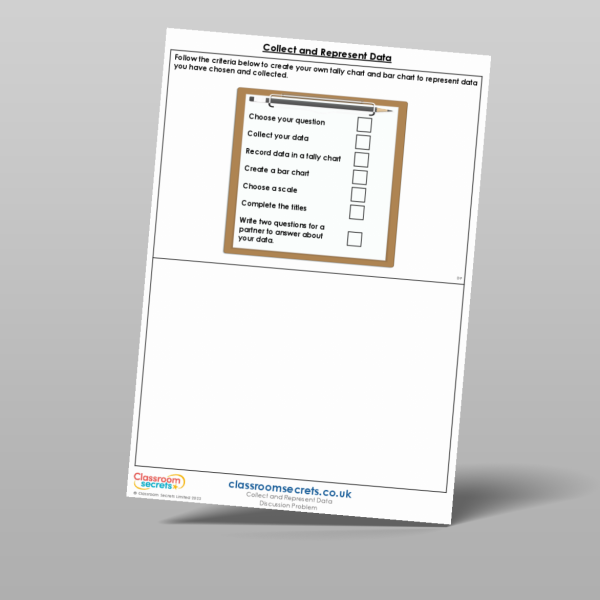 Year 3 Collect And Represent Data Discussion Problem Resource ...