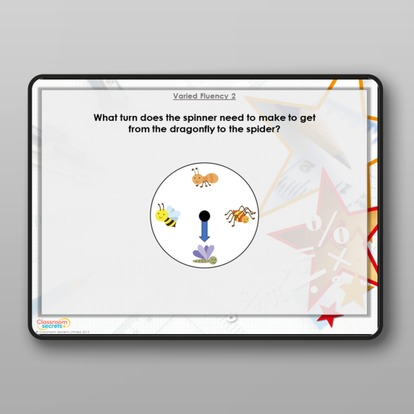 Year 3 Turns And Angles Modelling Ppt Resource | Classroom Secrets