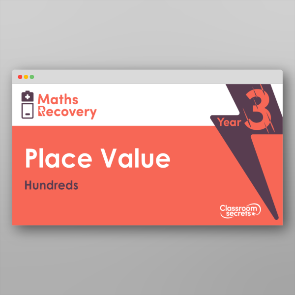 Year 3 Hundreds Lesson Slides Resource | Classroom Secrets
