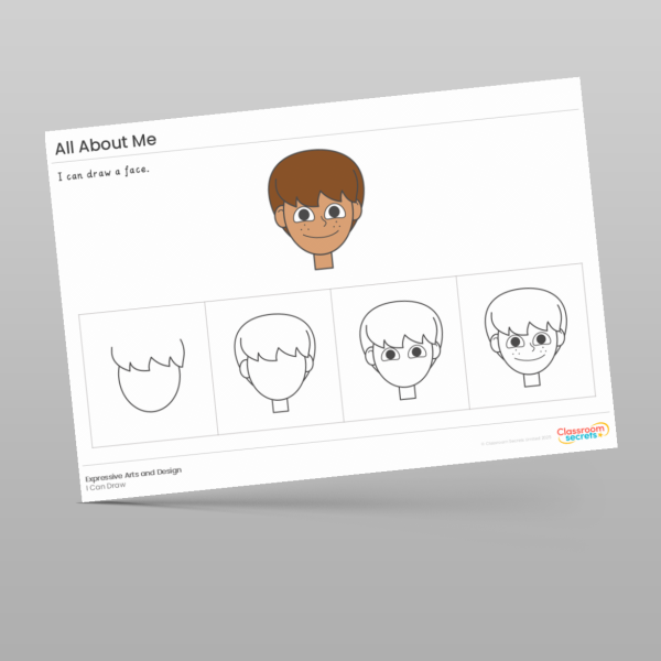 Eyfs All About Me I Can Draw Resource | Classroom Secrets
