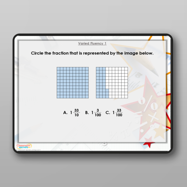 Year 5 Decimals As Fractions 2 Modelling Ppt Resource | Classroom Secrets
