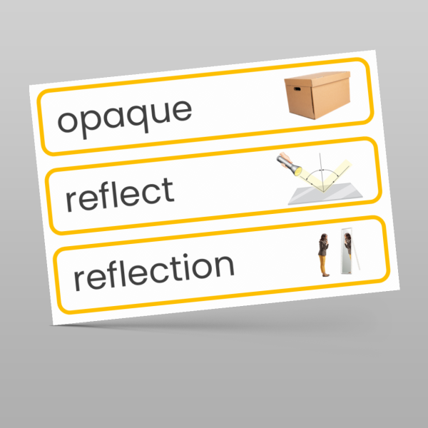 Year 3 Light And Shadows Display Pack Resource | Classroom Secrets