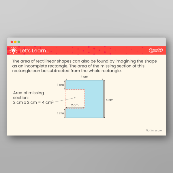 Year 6 Area And Perimeter Teaching Ppt Resource | Classroom Secrets