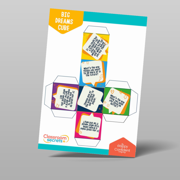 Conversation Cube The Happy Confident Company Resource | Classroom Secrets