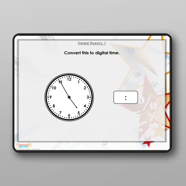 Year 4 Analogue To Digital 12 Hour Modelling Ppt Resource | Classroom ...