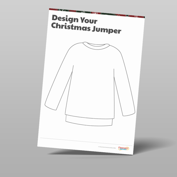 Design A Christmas Jumper Activity Resource | Classroom Secrets