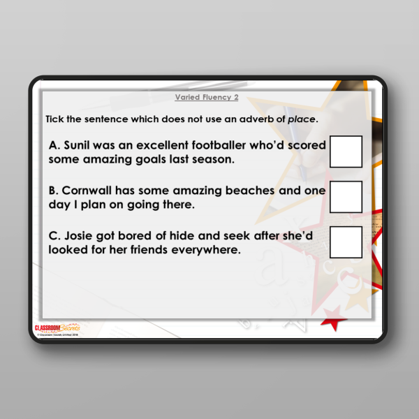 Year 4 Expanding Sentences Using Adverbs Modelling Ppt Resource ...