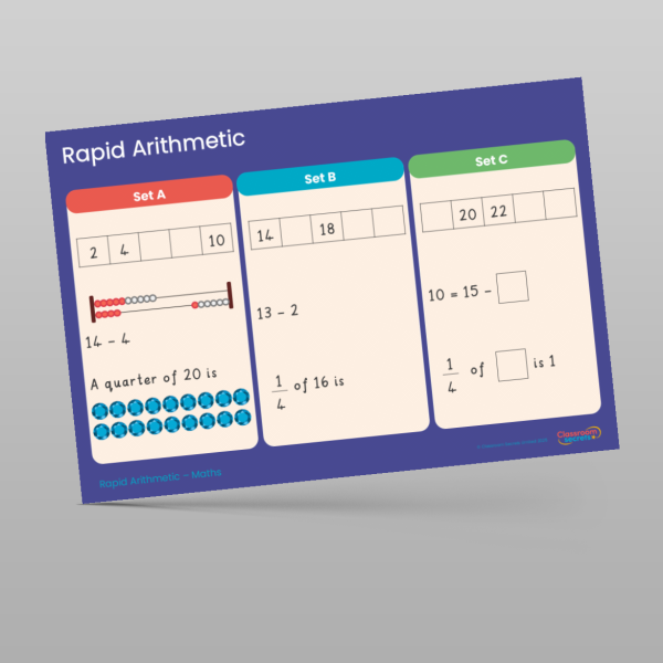 Year 1 Summer 2 Week 5 Rapid Arithmetic Resource | Classroom Secrets