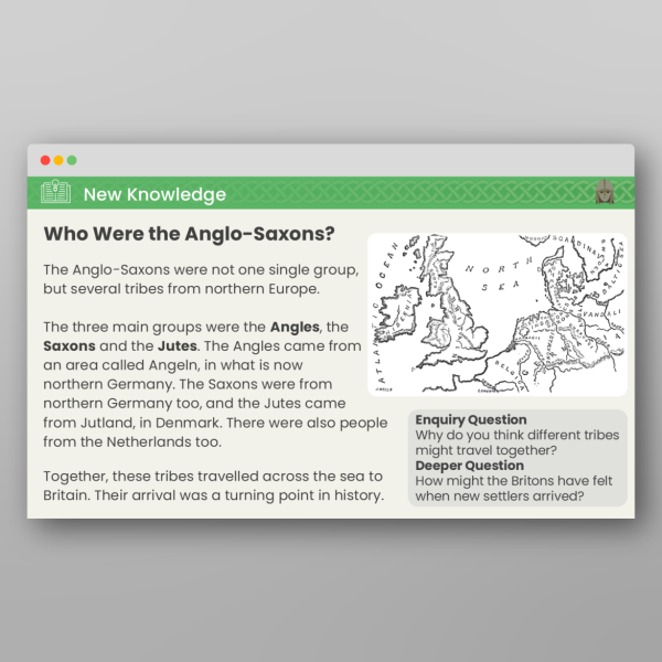 LKS2 The Anglo Saxons Picts And Scots How Did The Anglo Saxons Arrive ...