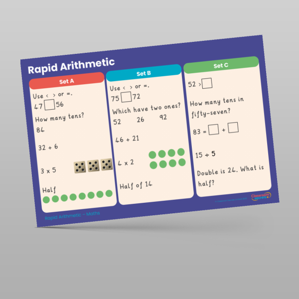 Year 2 Spring 1 Week 5 Rapid Arithmetic Resource | Classroom Secrets