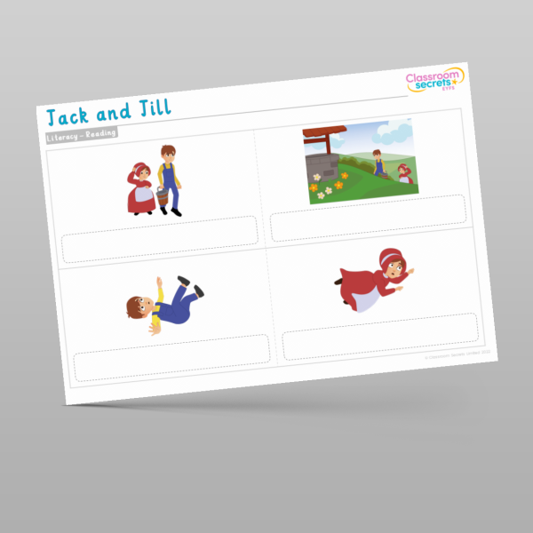 Eyfs Jack And Jill Reading Activity Resource | Classroom Secrets
