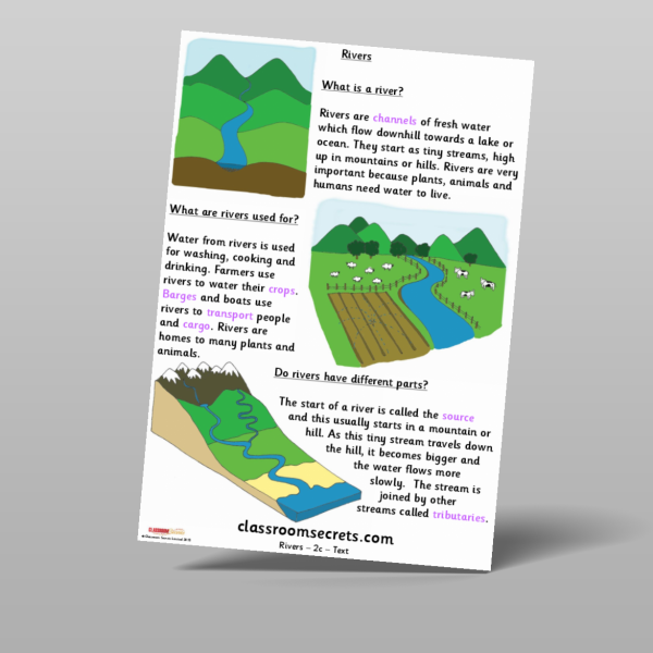 Year 1 2 3 Rivers Purple Guided Reading Pack Resource | Classroom Secrets