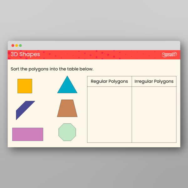 Year 5 3d Shapes Teaching Ppt Resource | Classroom Secrets