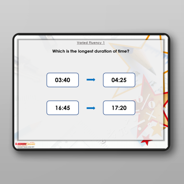 Year 3 Comparing The Duration Modelling Ppt Resource | Classroom Secrets