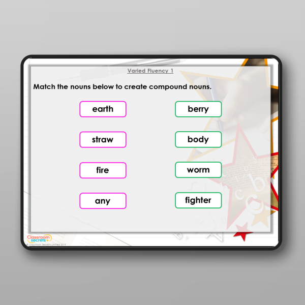 Year 2 Compound Nouns Modelling Ppt Resource | Classroom Secrets
