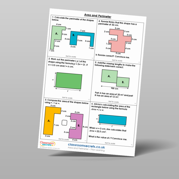 Year 6 Area And Perimeter Pl Resource | Classroom Secrets