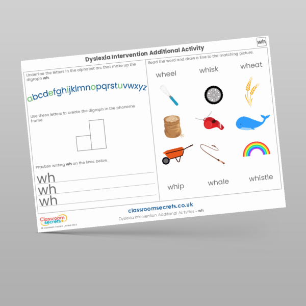 Dyslexia Intervention Programme Additional Activities Week 12 Resource ...