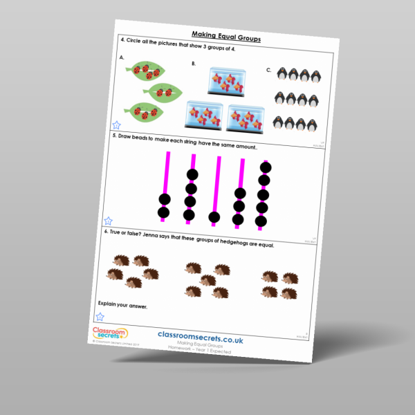 Equal Groups Equal Groups — From The Pond
