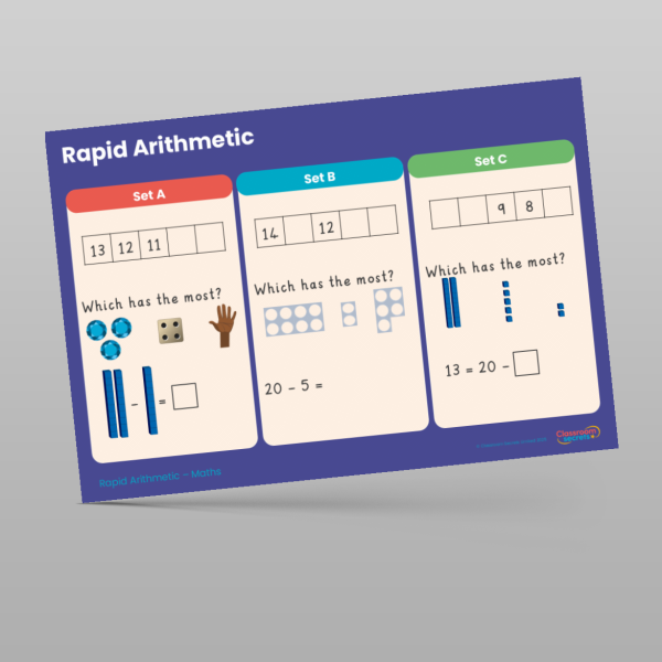 Year 1 Spring 1 Week 6 Rapid Arithmetic Resource | Classroom Secrets