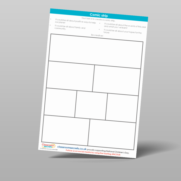 National Children S Day Comic Strip Resource | Classroom Secrets