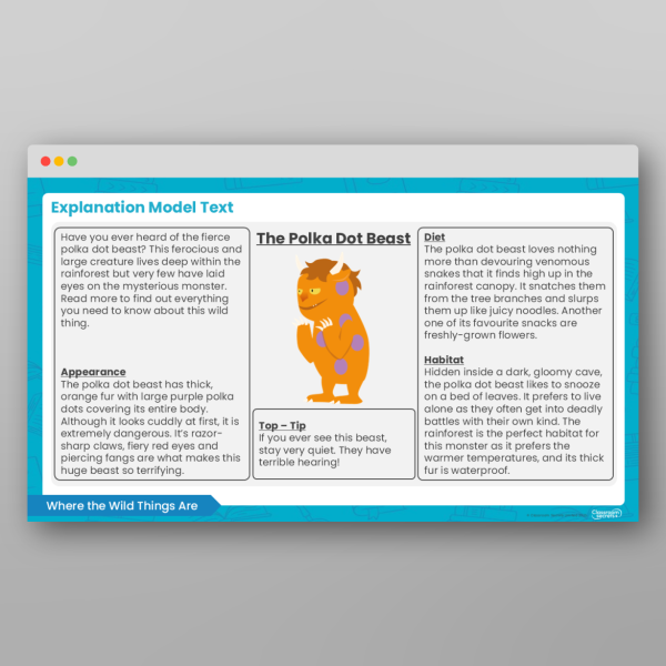 KS2 Where The Wild Things Are Writing Unit Teaching Ppt Resource ...
