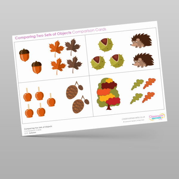 Eyfs Comparison Cards Resource | Classroom Secrets