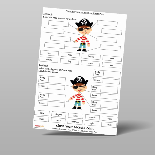 KS1 Pirate Adventure Cross Curricular Pack Resource | Classroom Secrets
