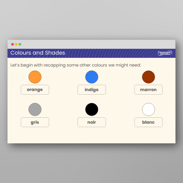 Year 5 Colours And Shades Teaching Ppt Resource | Classroom Secrets