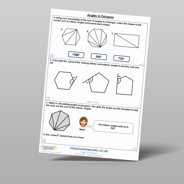 Polygons In Real Life Pictures Worksheet