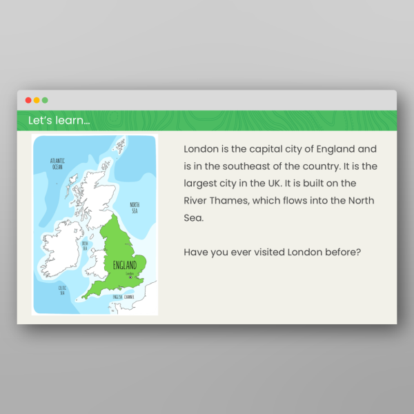 LKS2 All About London Geography Ppt Resource | Classroom Secrets