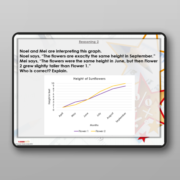 Year 6 Read And Interpret Line Graphs Modelling Ppt Resource ...