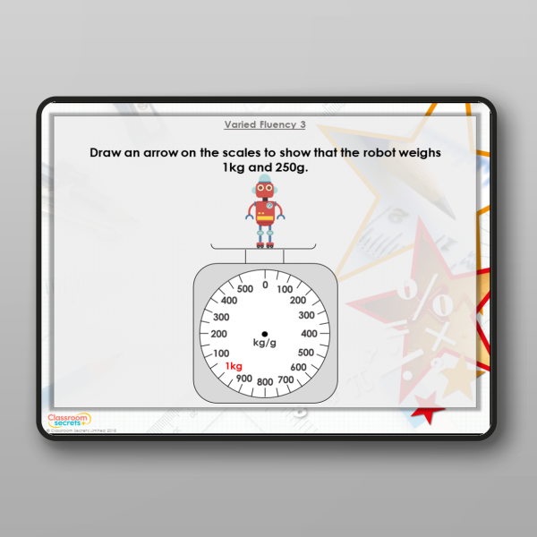 Year 3 Measure Mass In Kilograms And Grams Modelling Ppt Resource ...