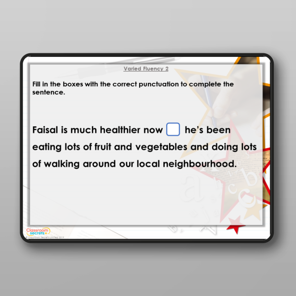 Year 6 Using Punctuation To Mark Boundaries Modelling Ppt Resource ...