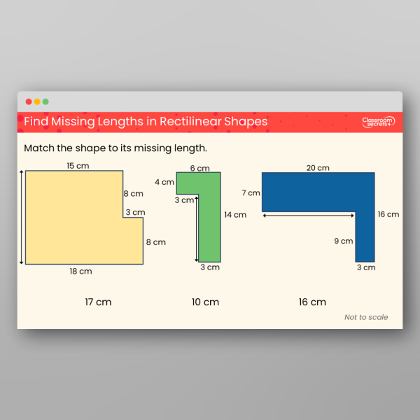 Year 4 Find Missing Lengths In Rectilinear Shapes Teaching Ppt Resource ... Year 4 Find Missing Lengths In Rectilinear Shapes Teaching Ppt Resource ...