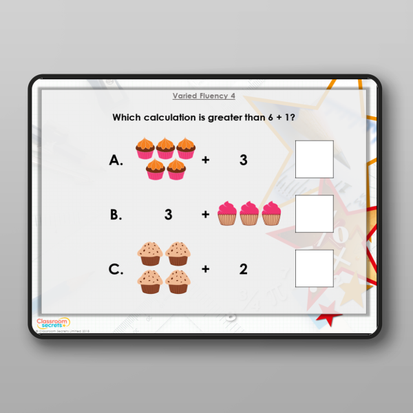 Year 1 Compare Statements 2 Modelling Ppt Resource Classroom Secrets