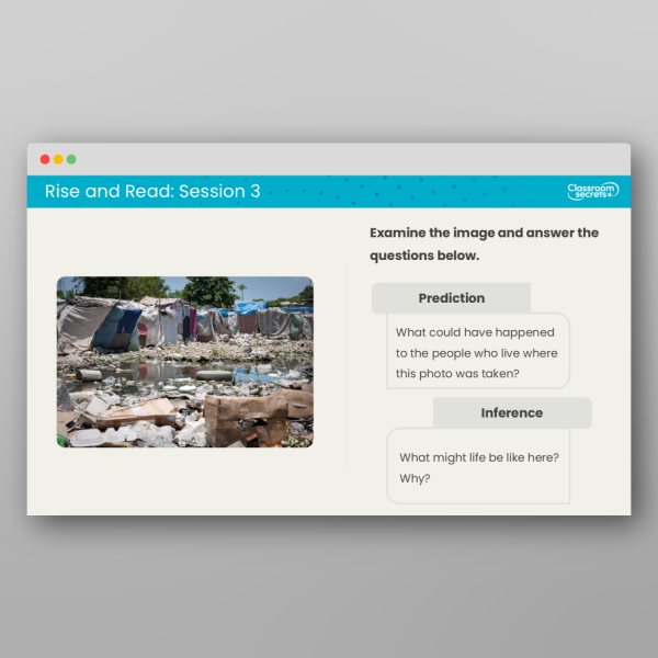 Year 5 Rise And Read Autumn Week 1 5 Resource | Classroom Secrets