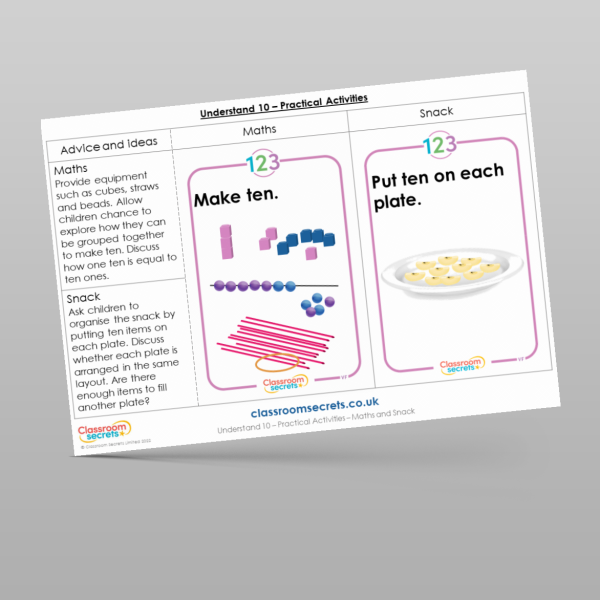 Year 1 Understand 10 Practical Activities Resource Classroom Secrets