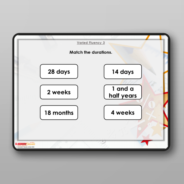 Year 4 Years Months Weeks And Days Powerpoint Resource | Classroom Secrets