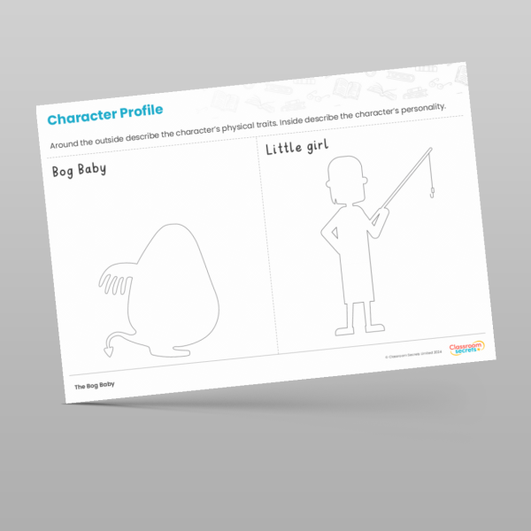 Year 1 The Bog Baby Writing Unit Character Profile Resource | Classroom ...