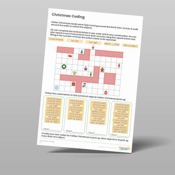 KS2 Christmas Coding Resource | Classroom Secrets